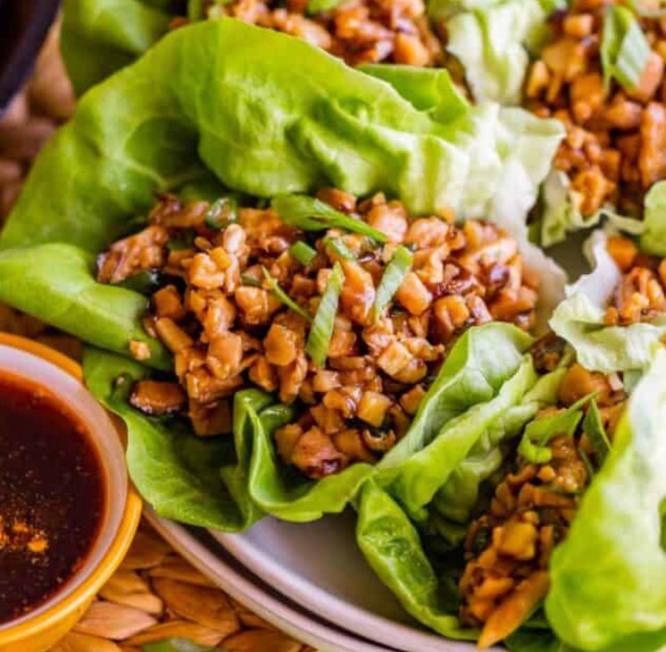 Healthy Asian Chicken Mince Wraps – Springfield Organics